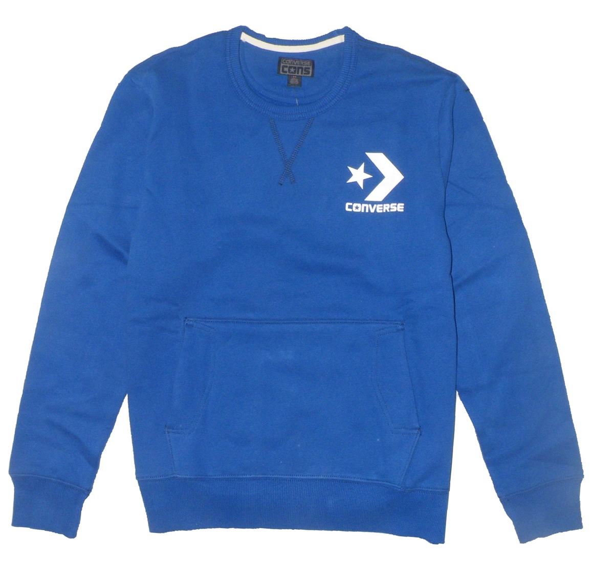 Converse Sudadera Fleece Logo (azul) - manelsanchez.com
