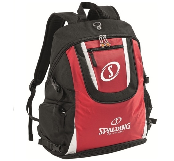 Mochila BackPack Spalding (rojo/negro/blanco)