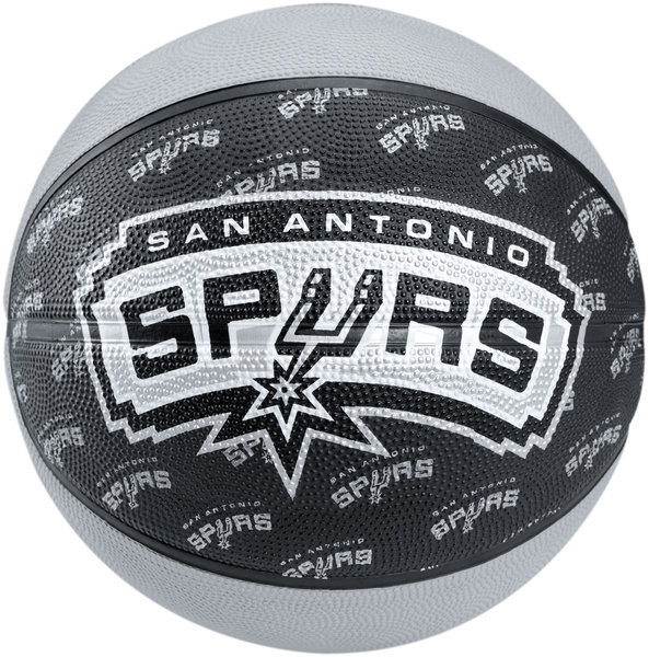 Balón Spalding Team Ball San Antonio Spurs (Talla 7)