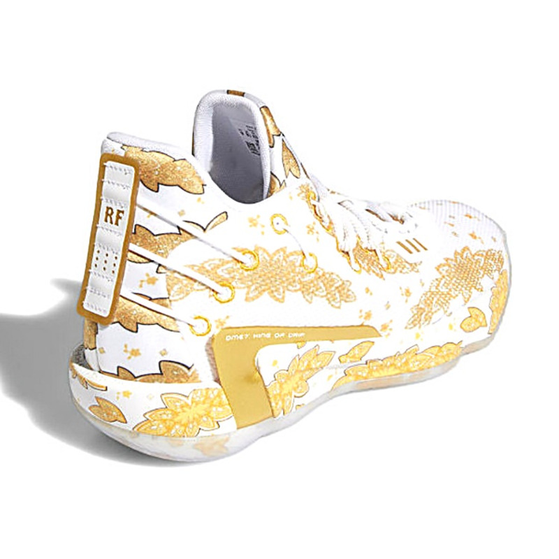 Adidas Dame 7 "Ric Flair Gold" - manelsanchez.com
