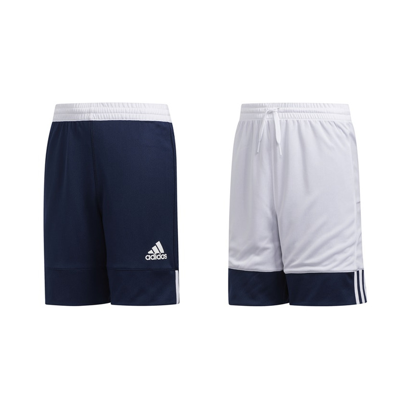 Adidas Junior 3G Speed Reversible BB Short (Navy/White)