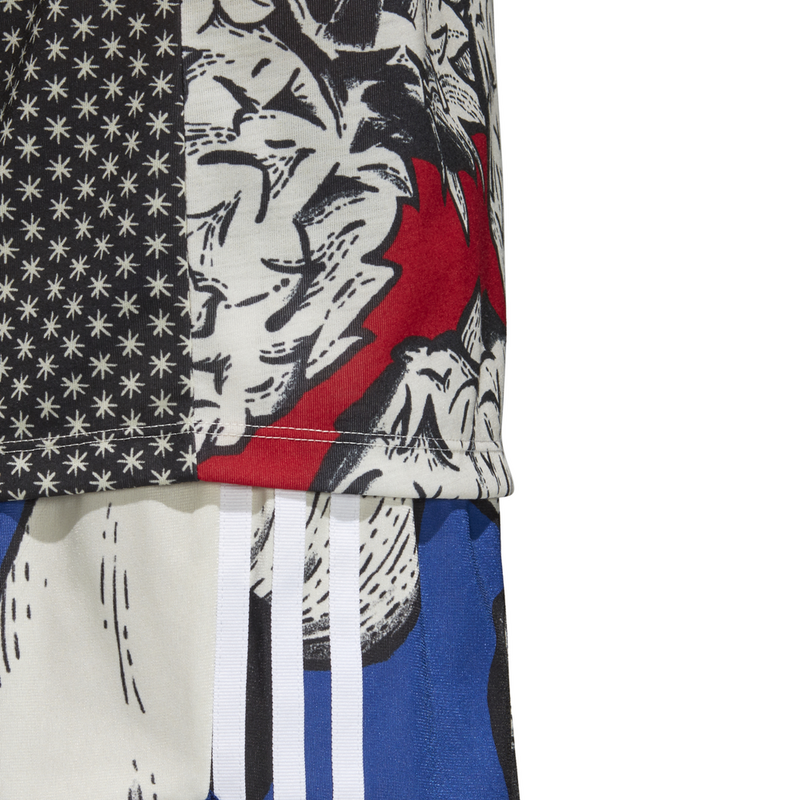 Adidas Originals 3-Stripes Tee "Tropical Pineapple Fruit"