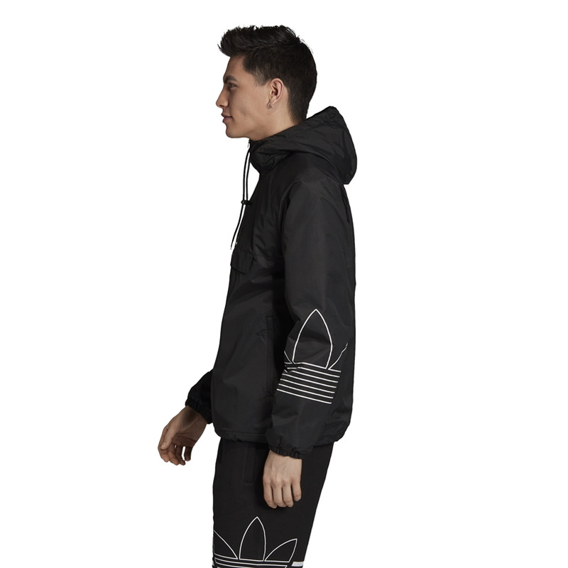 Adidas Originals Outline Over The Head Jacket (black)