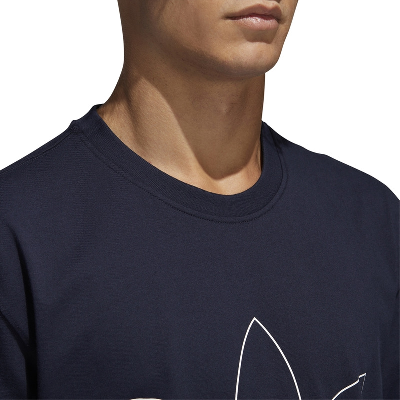 Adidas Originals Outline Trefoil Tee (legend ink)