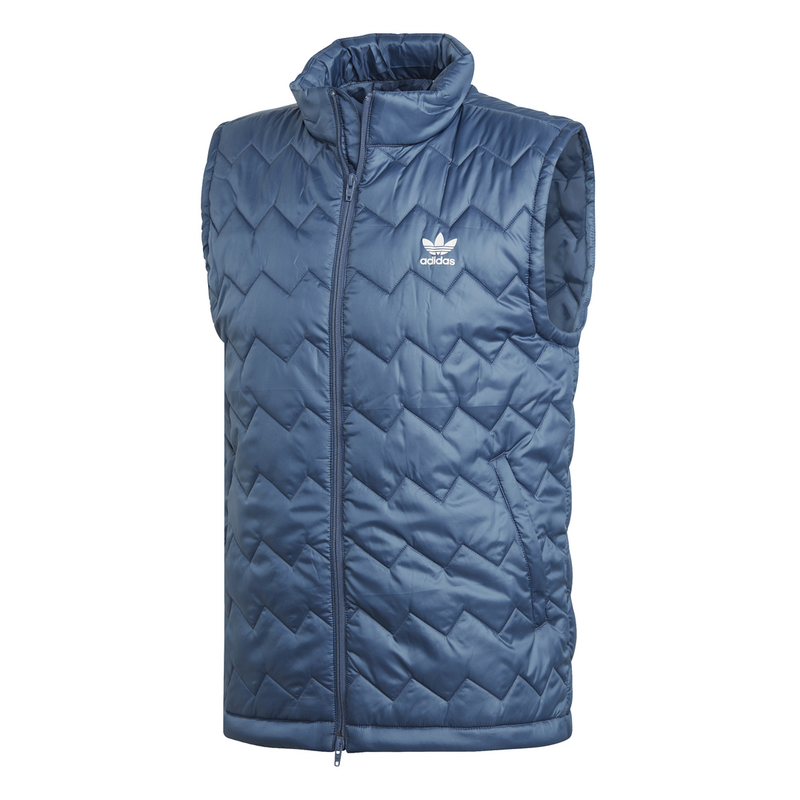 Adidas Originals SST Puffy Vest (blue) - manelsanchez.com
