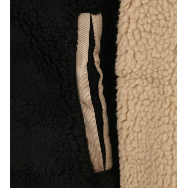 Champion Teddy Full Zip Bomber Jacket Fleece "Black"