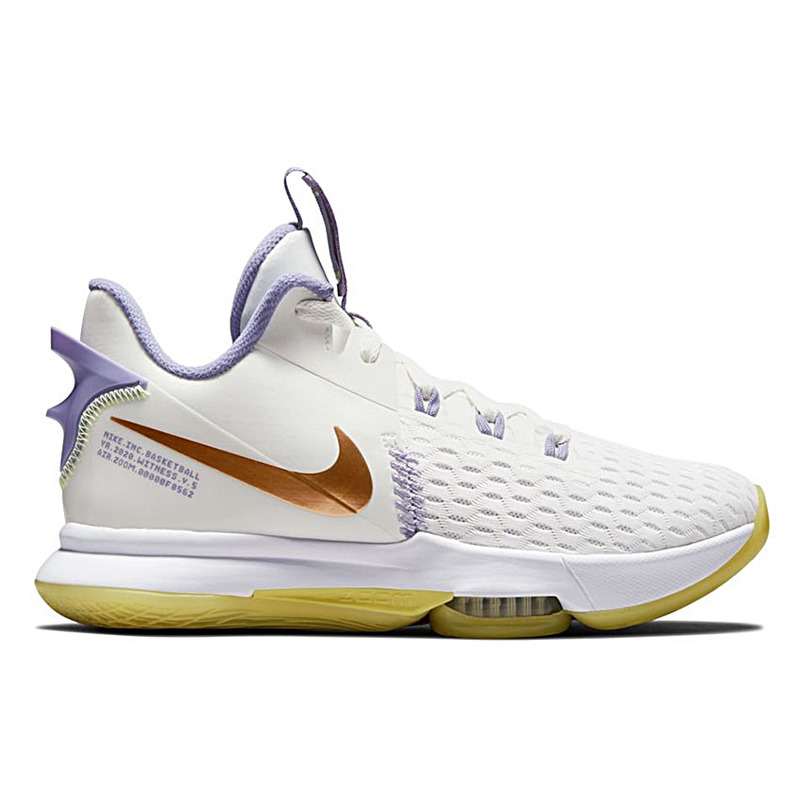 LeBron Witness 5 "Summit White" - manelsanchez.com