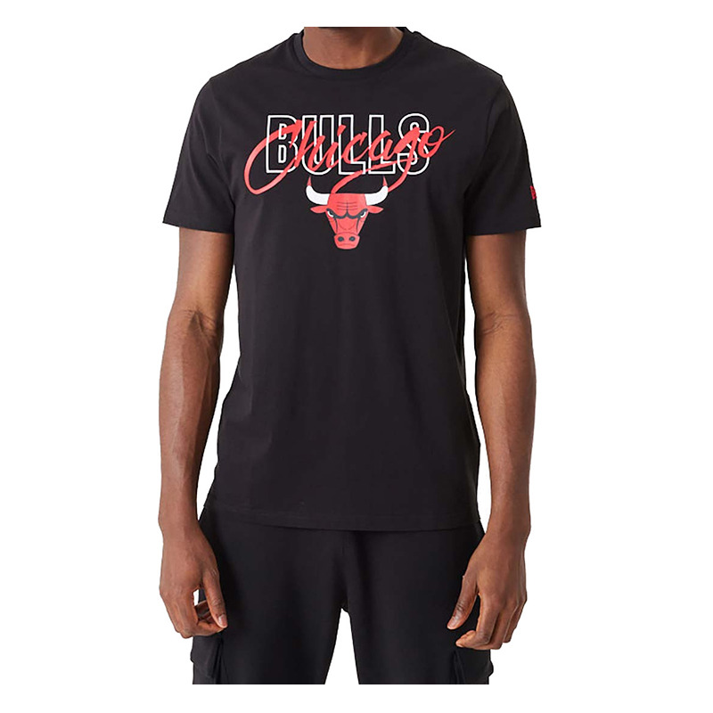 New Era NBA Chicago Bulls NBA Script Tee #23 Jordan