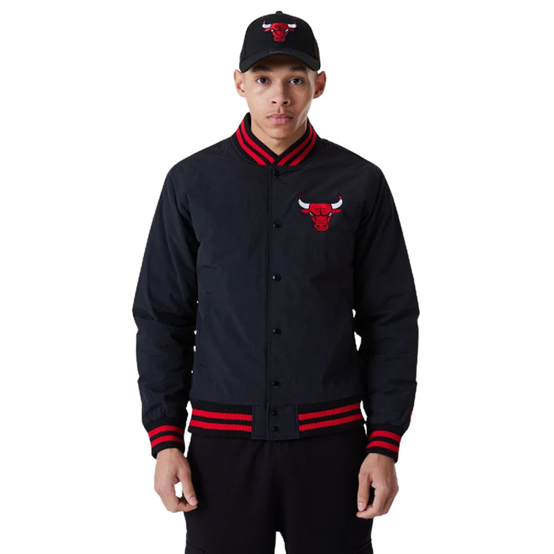 New Era NBA Chicago Bulls NBA Team Logo Bomber Jacket