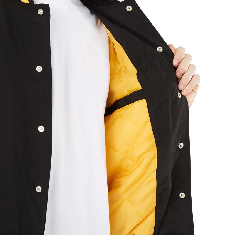 New Era NBA L.A Lakers Patch Logo Bomber Jacket "Black"