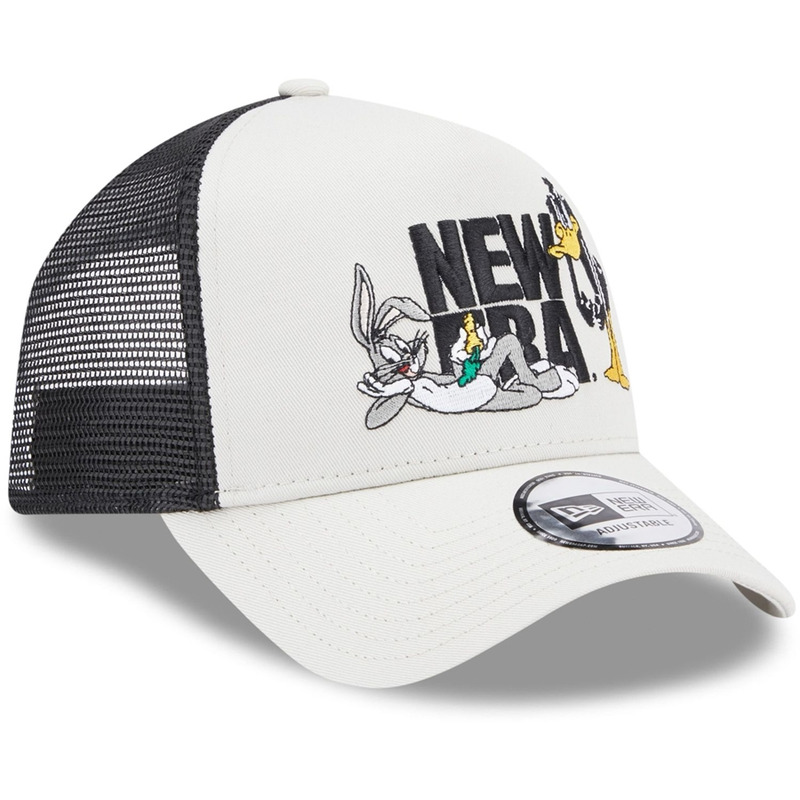 New Era Trucker Cap - Looney Tunes Bugs Bunny "Beige-Black"