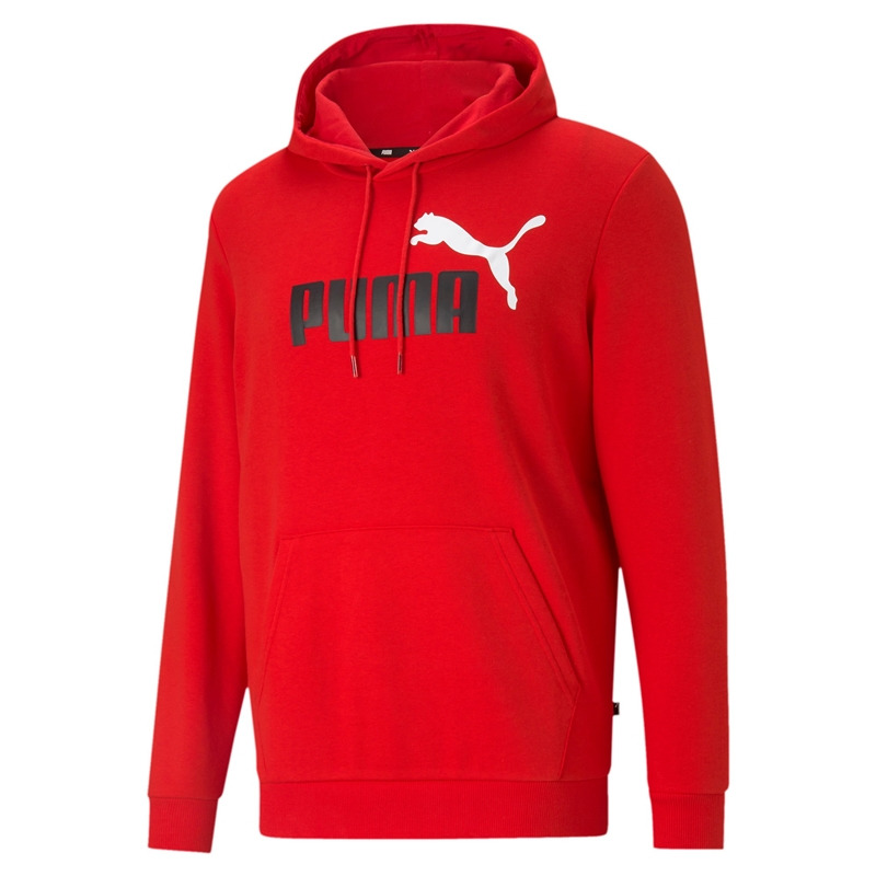 Puma Ess+ 2 Col Big Logo Hoodie TR (riskred)