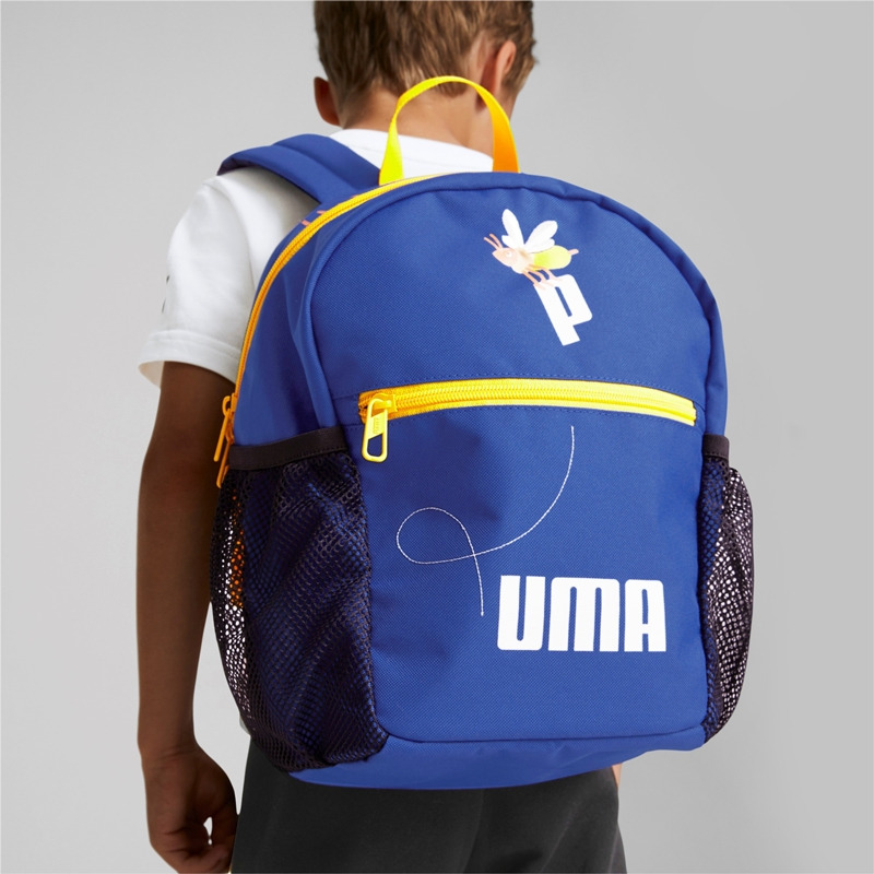Puma Kids Small World Backpack (blue) - manelsanchez.com