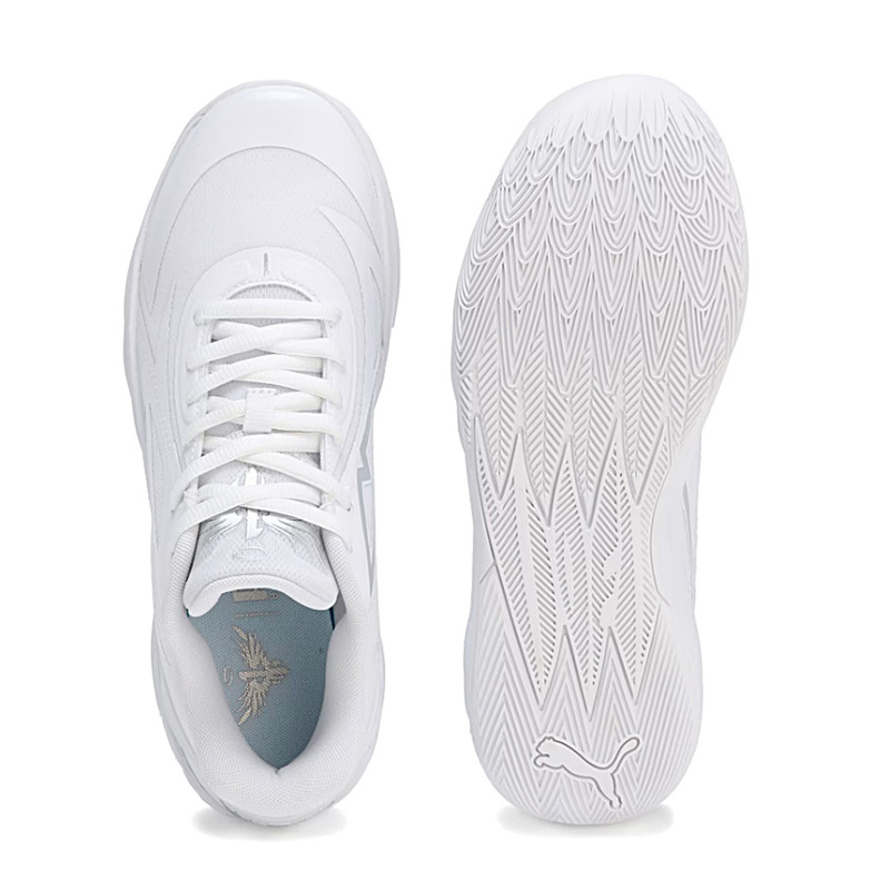 Puma LaMelo Ball MB. 02 "Triple White" - manelsanchez.com