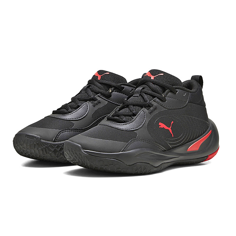 Puma Playmaker Pro JR. "Black Red" - manelsanchez.com