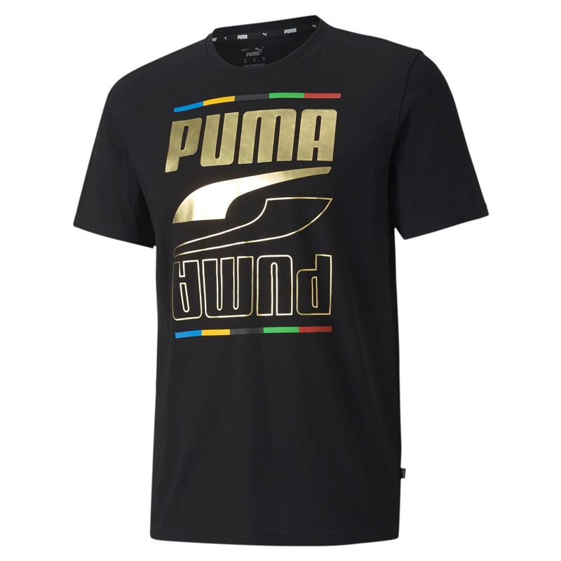 Puma Rebel Tee 5 Continents (black) - manelsanchez.com