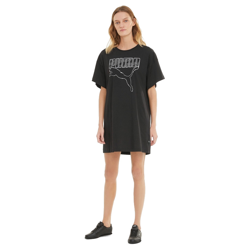 Puma Rebel Tee Dress (black) - manelsanchez.com