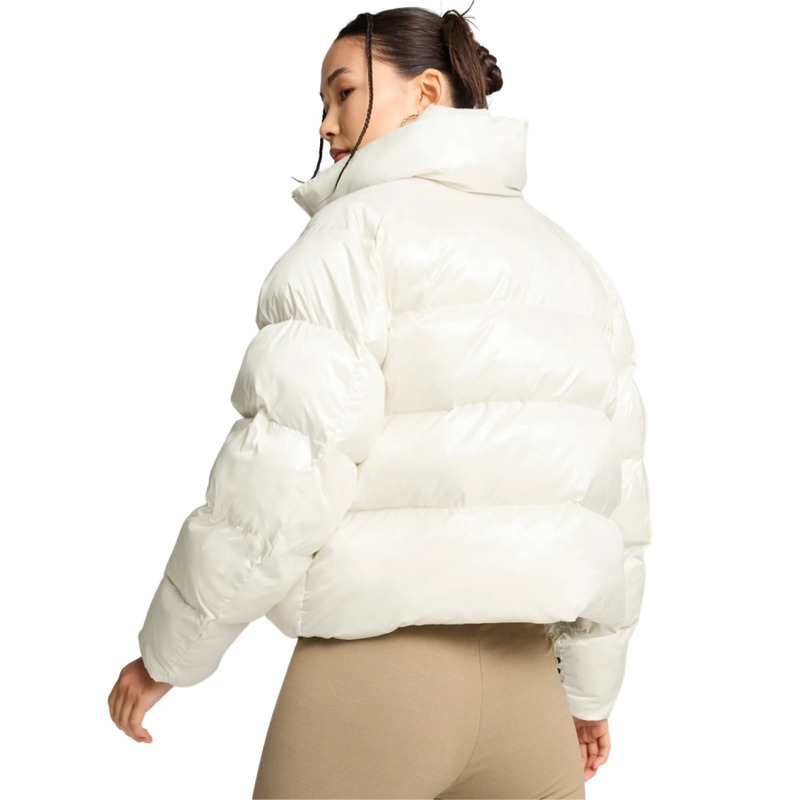 Puma Shiny Puffer Jacket "Alpine Snow" - manelsanchez.com