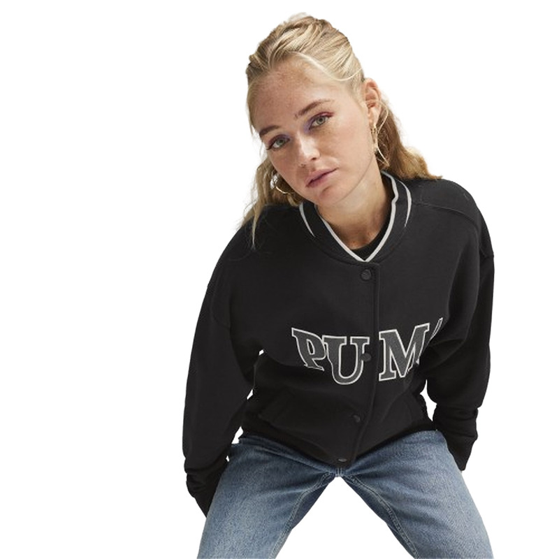 PUMA SQUAD Track Jacket TR "Black" - manelsanchez.com