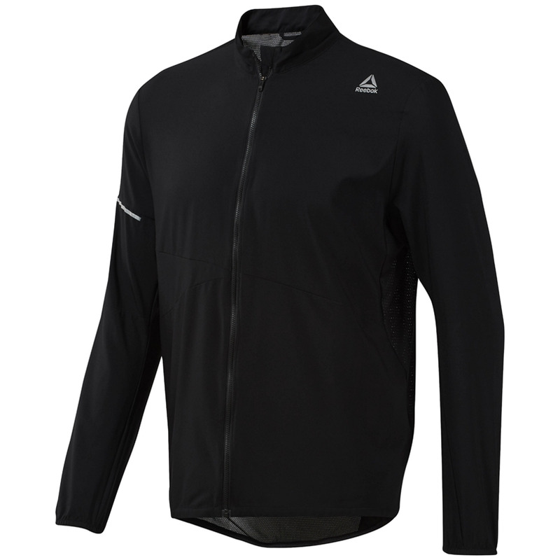 Reebok Run Essentials Woven Jacket (black)