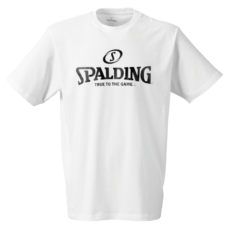 Spalding Logo T-Shirt (White) - manelsanchez.com