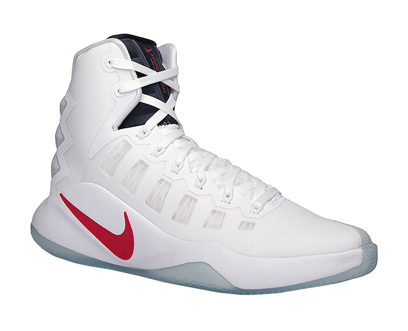 Nike Hyperdunk 2016 "Usa" (146/white/bright crimson/dark obsidia