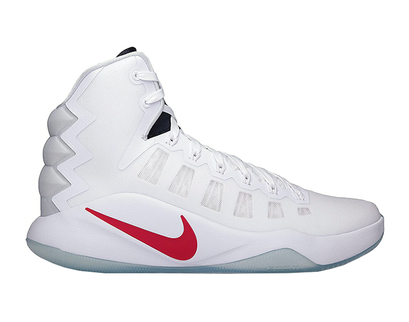 Nike Hyperdunk 2016 "Usa" (146/white/bright crimson/dark obsidia