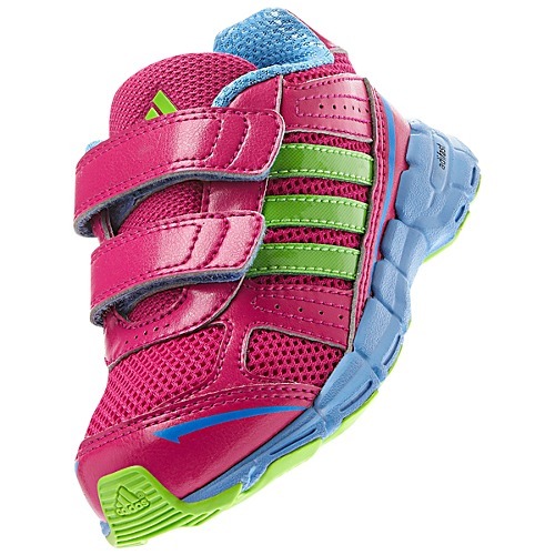 Adidas adifast Syn CF I (19-27)(rosa/azul cielo/verde)