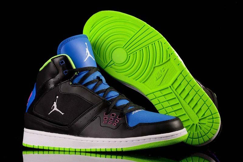 Jordan 1 Flight "Flash Lime" (057/negro/azul/lima)