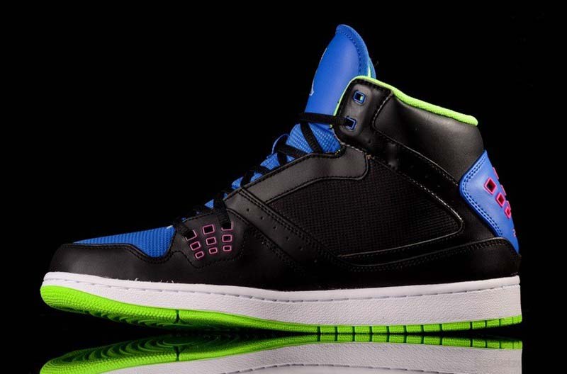 Jordan 1 Flight "Flash Lime" (057/negro/azul/lima)