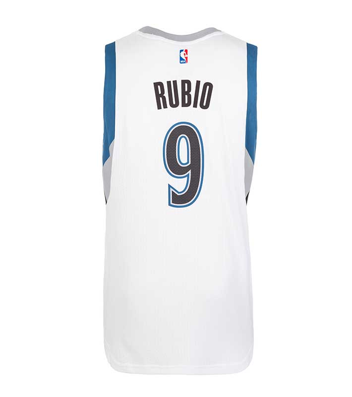 Adidas Camiseta Swingman Ricky Rubio Timberwolves (blanca)