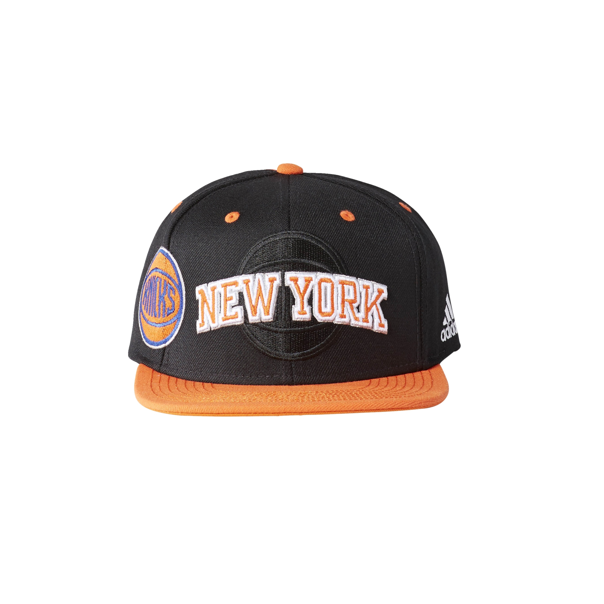Adidas NBA Knicks Cap (black/orange solid/blue)