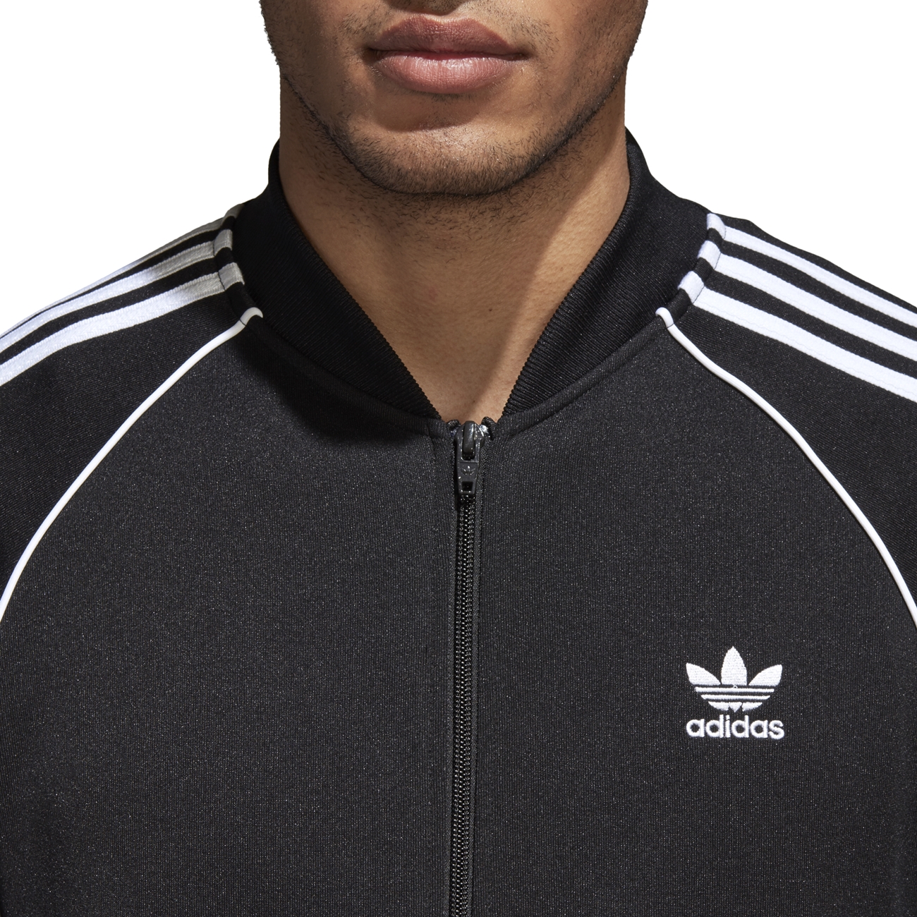 Adidas Originals Superstar Track Top (Black/ White)