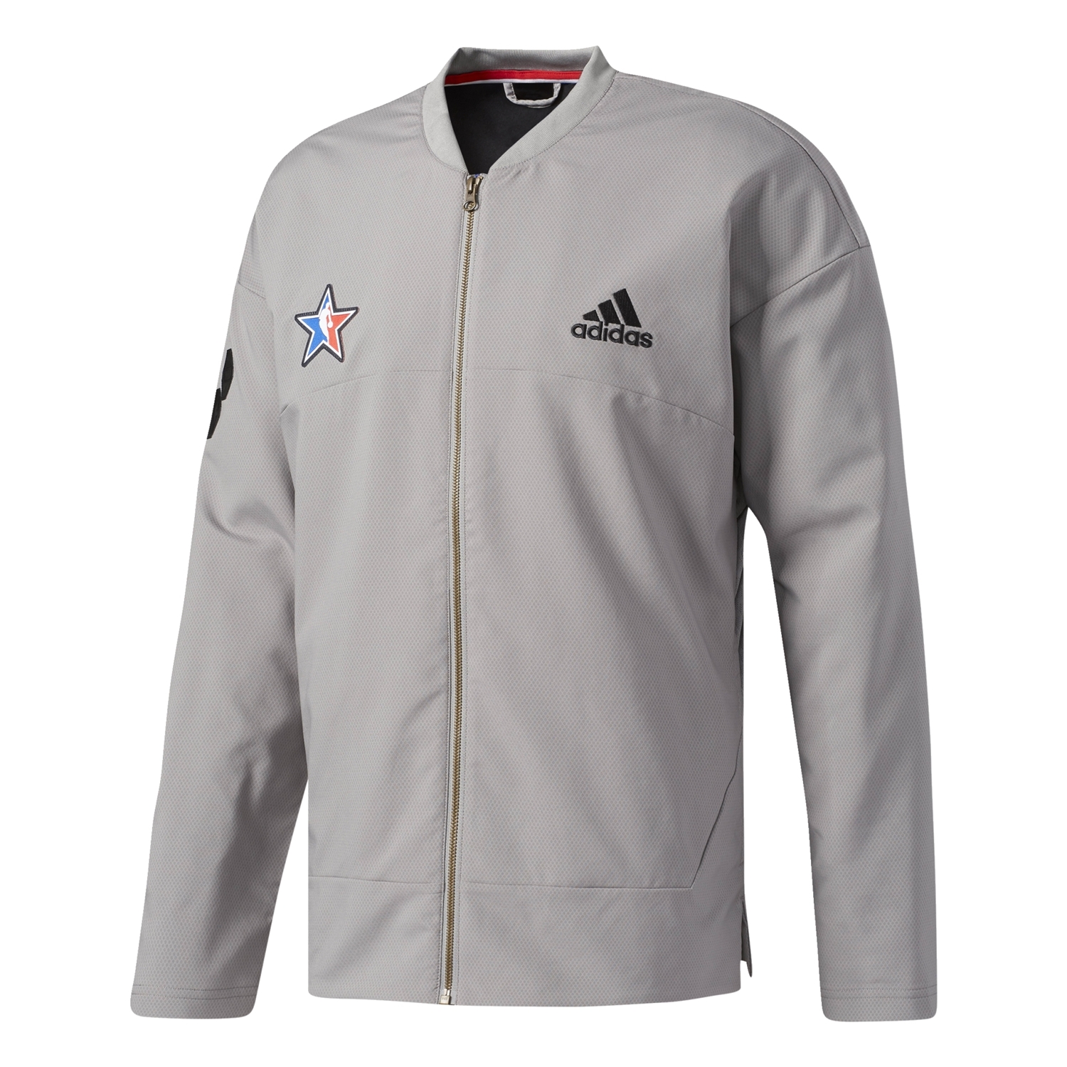 All-Star 2017 Nola Warm-Up Full-Zip Jacket (Charcoal Solid Grey)