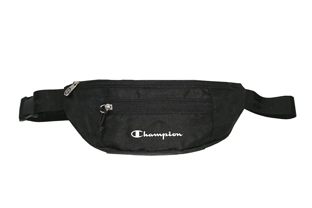 Champion Authentic Logo Waistbag (Black) - manelsanchez.com
