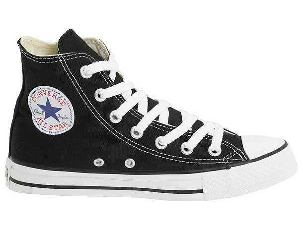 Lonas Converse All Star Core Hi (negra) - manelsanchez.com