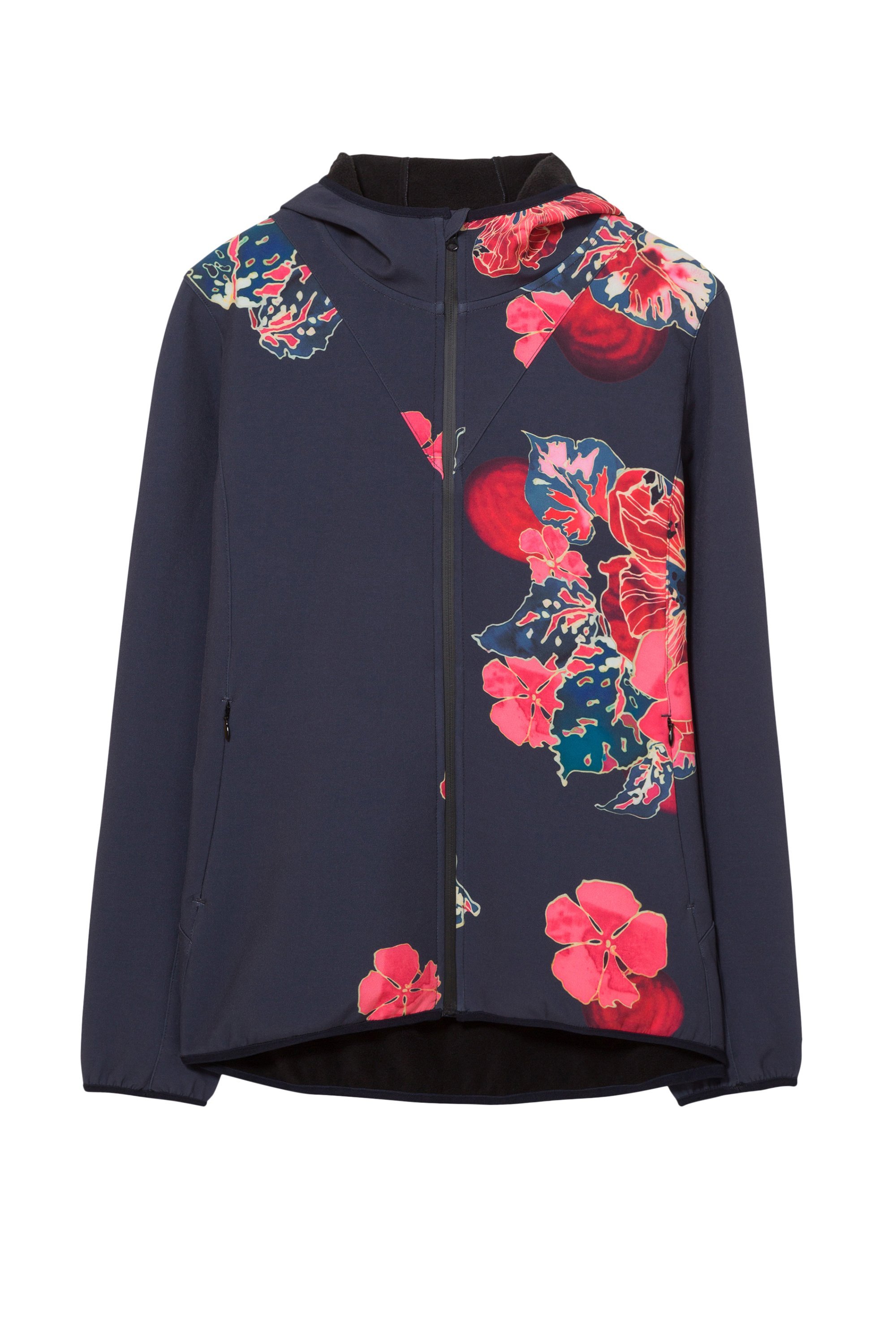 Desigual Jacket Soft Shell Scarlet Bloom (blue)