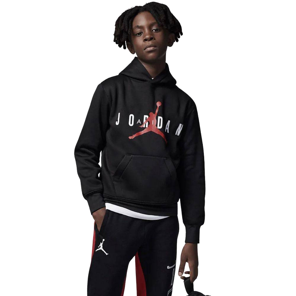 Jordan Kids Jumpman Logo Sustainable Hoodie "Black"