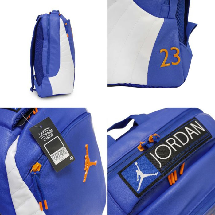 Jordan Retro 12 Backpack "Hyper Royal" - manelsanchez.com