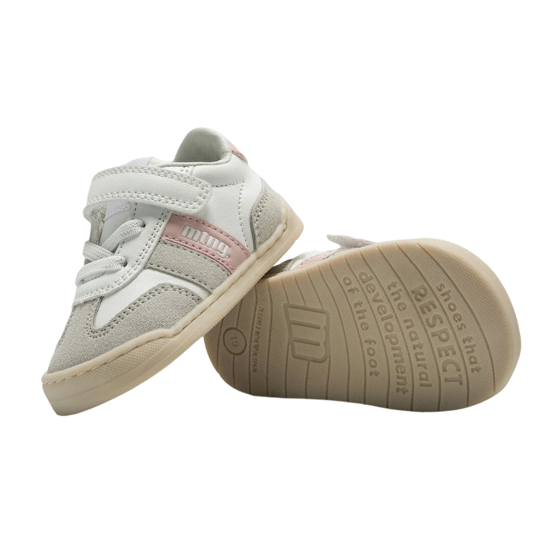 Mustang FREE BABY "White-Pink" - manelsanchez.com