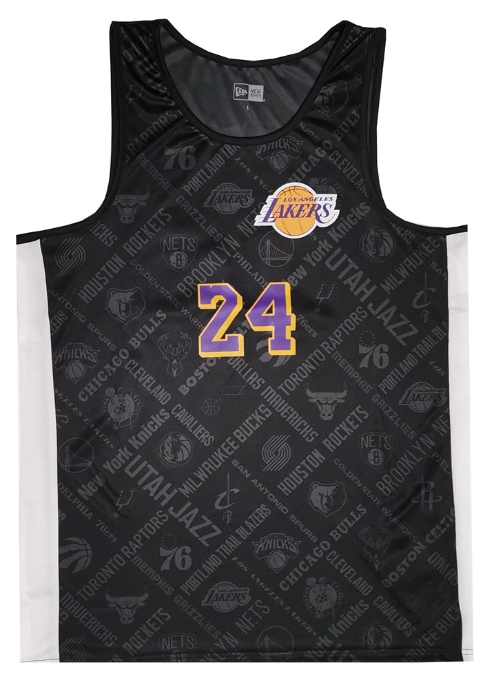 New Era NBA Los Angeles Lakers AOP Team Print Tank # 24 Bryant