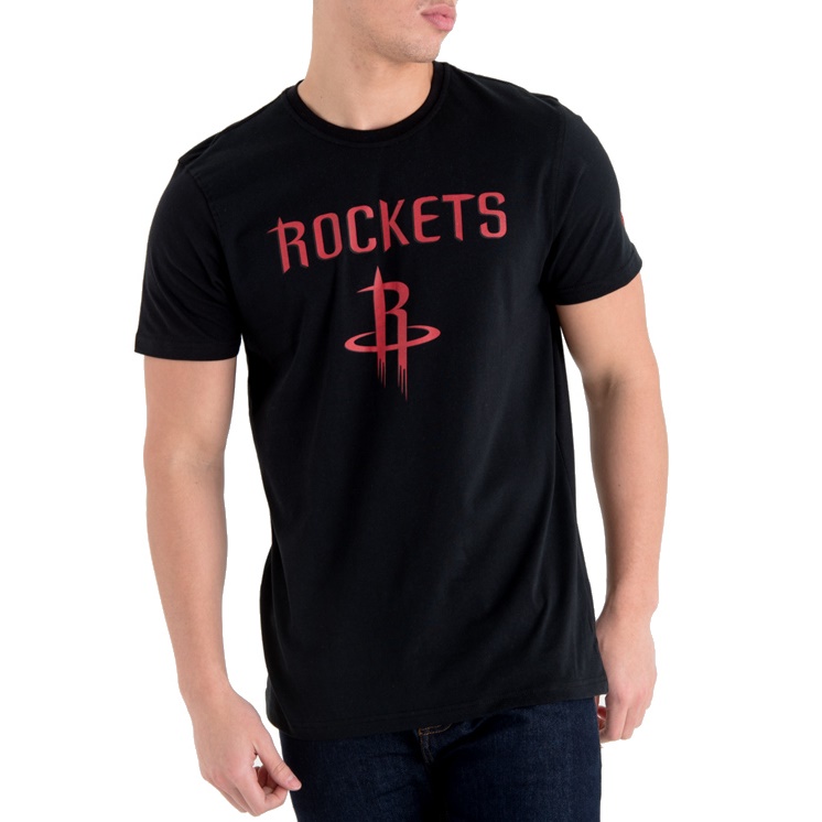 New Era NBA Team Logo Houston Rockets Tee - manelsanchez.com