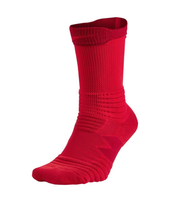 Nike Calcetines Elite Versatility Crew (657/rojo/rojo)