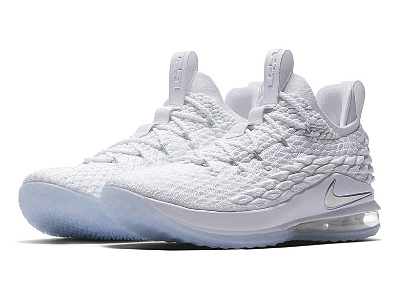 Nike LeBron XV Low "Snowfall" (100) - manelsanchez.com