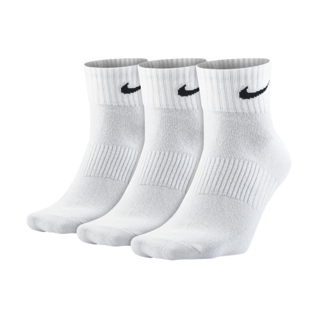 Nike Performance Lightweight Quarter Training Sock 3p (101/white Nike Performance Lightweight Quarter Training Sock 3p (101/white