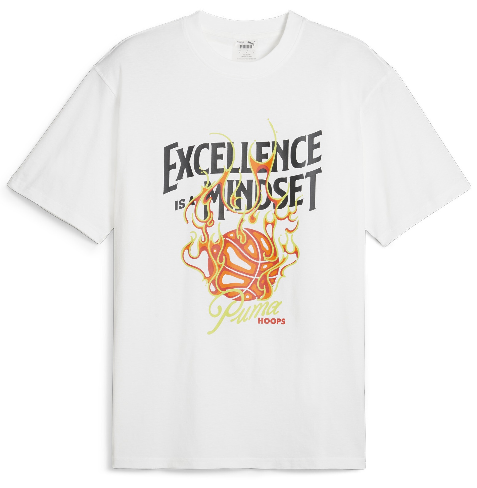 Puma Basketball Hoops Excellence Tee "white"