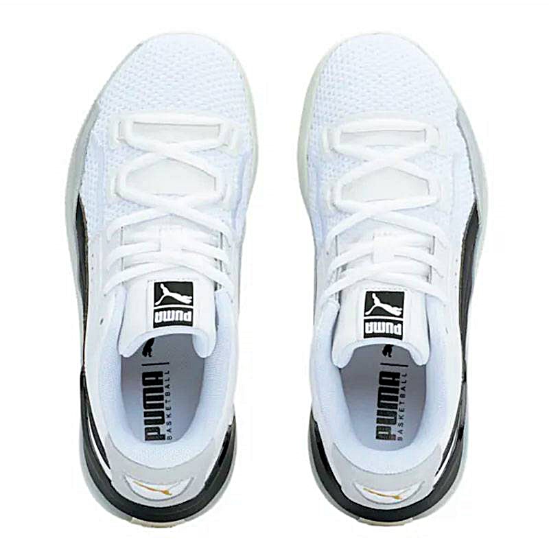 Puma Clyde Hardwood Junior "White Black" - manelsanchez.com