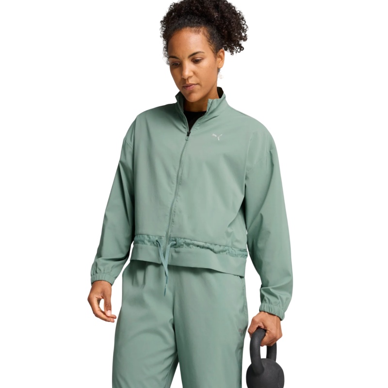 Puma LACE WOVEN JACKET "green" - manelsanchez.com