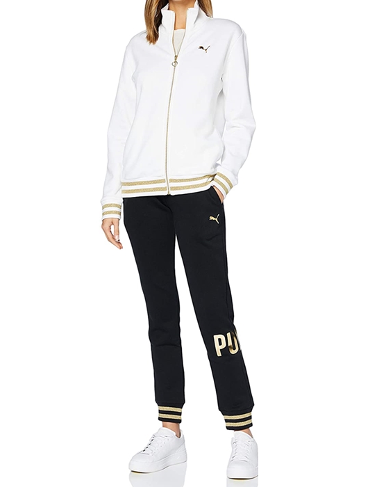 Puma Ws Sweat Suit FL (white/black) - manelsanchez.com