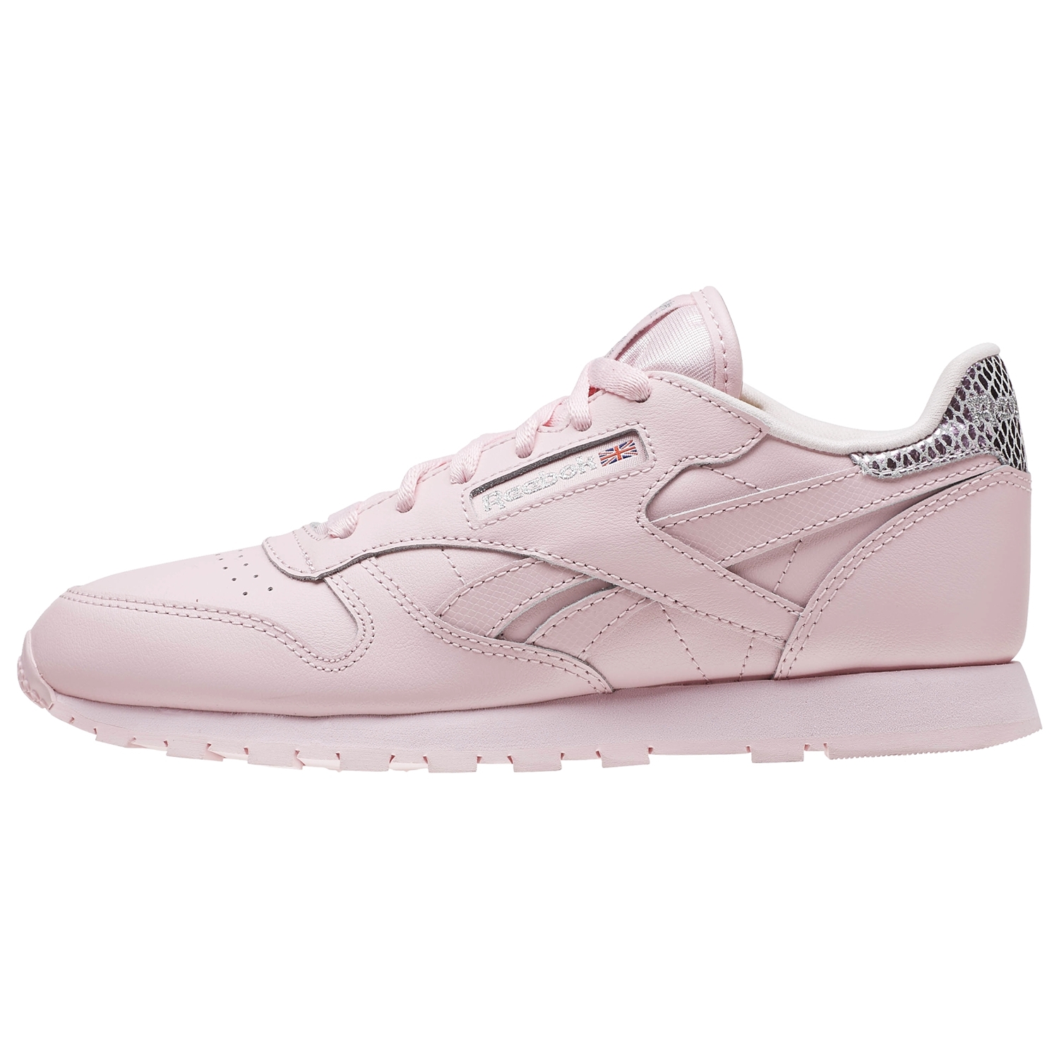Reebok Classic Leather Metallic Junior (Luster Pink/Silver Meta)